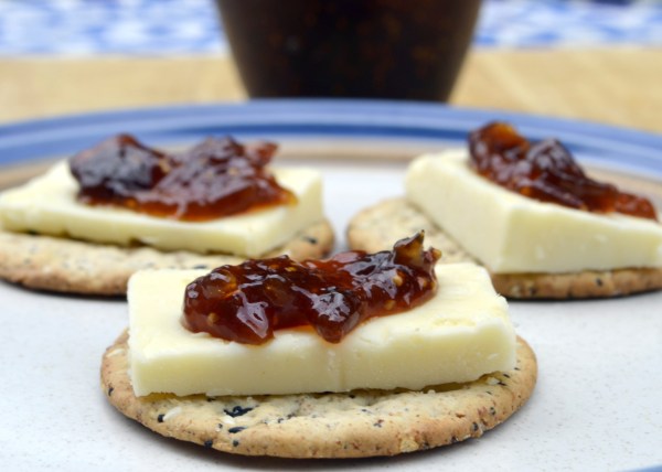 Recipe: Crackers with Cheddar and Fig | Perennial Pastimes