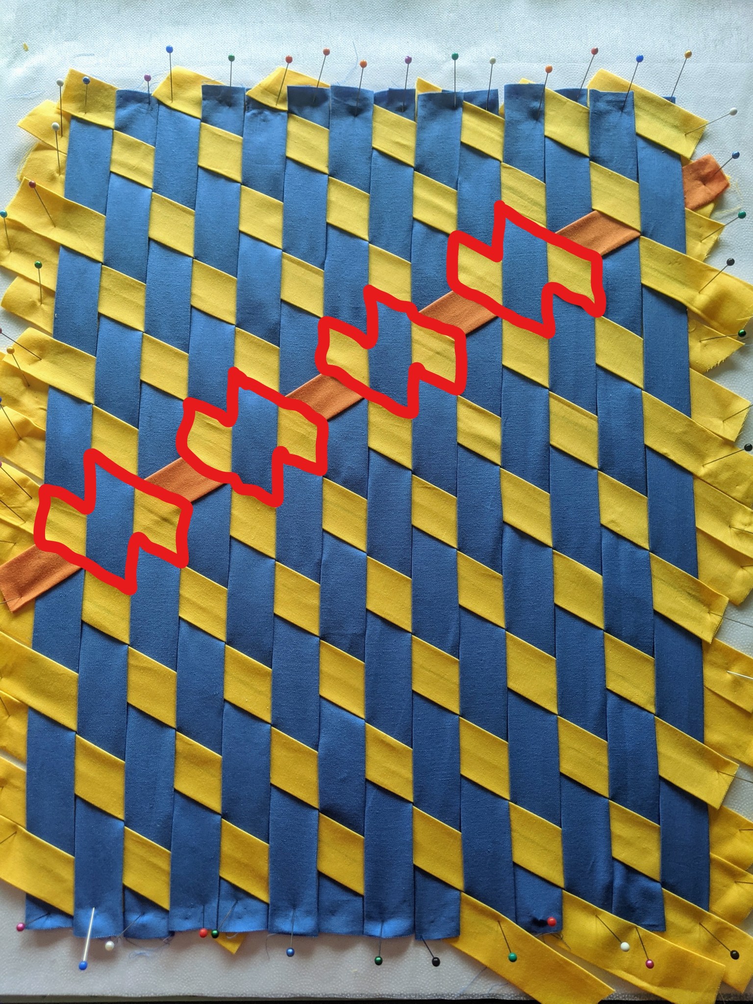 Learning to Weave with Fabric Strips: Triaxial Tumbling Block/Madweave ...
